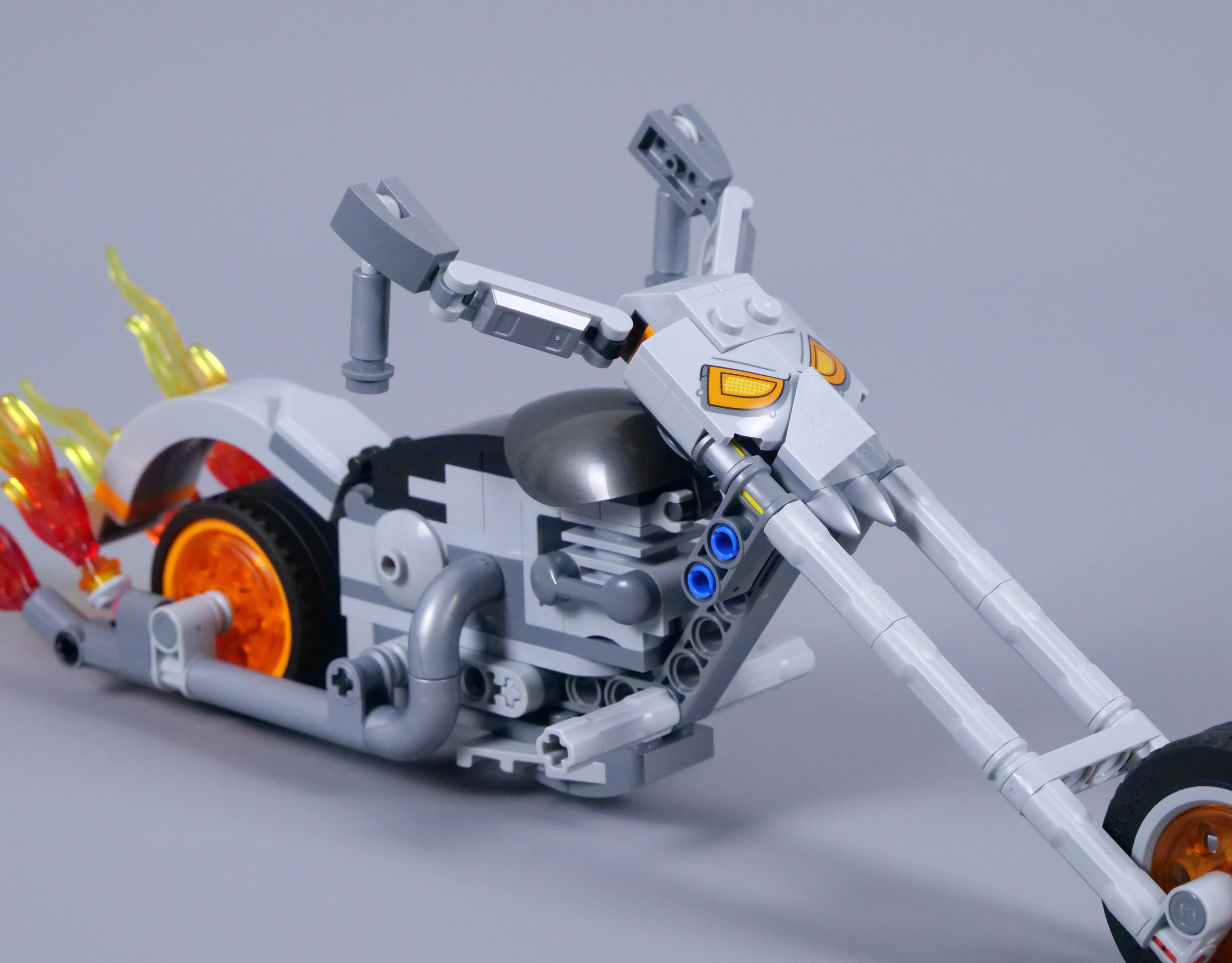 LEGO 76245 Ghost Rider Mech & Bike review | Brickset